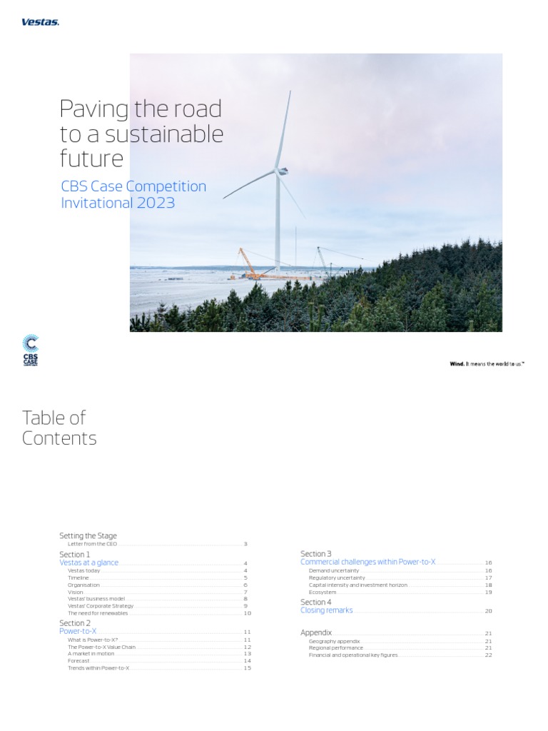 CCC 2023 Final Case | PDF | Offshore Wind Power | Wind Farm
