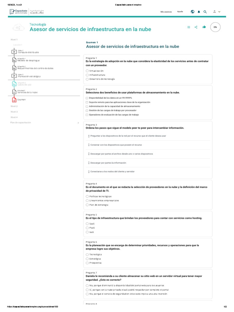 Capacítate para el empleo.pdf | PDF | Computación en la nube | Software