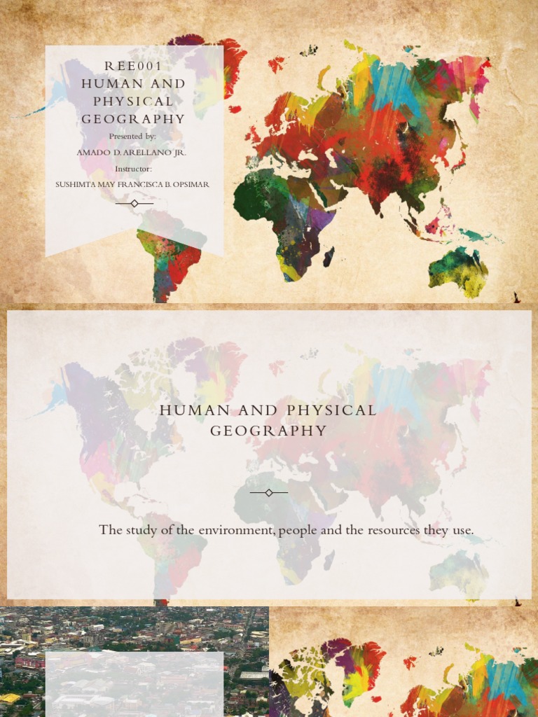 Human and Physical Geography | PDF | Geography | Environmental Social ...