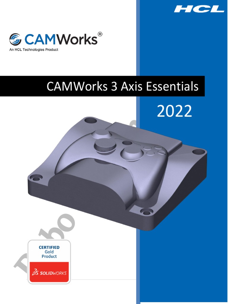 CAMWorks 3 Axis Robo Challenge 2022 PDF | PDF | Machine Tool | Computer File