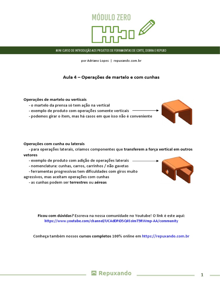 Módulo ZERO - Resumo Aula 4 | PDF