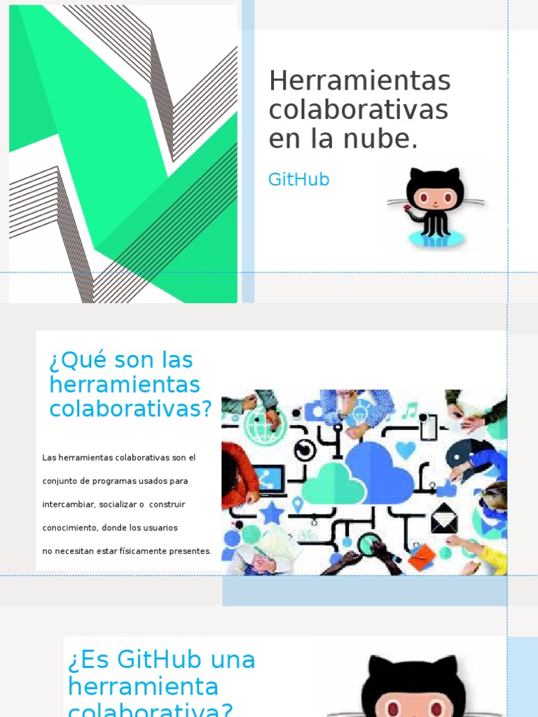 Presentación GITHUB | PDF | Software libre | Software de la aplicacion