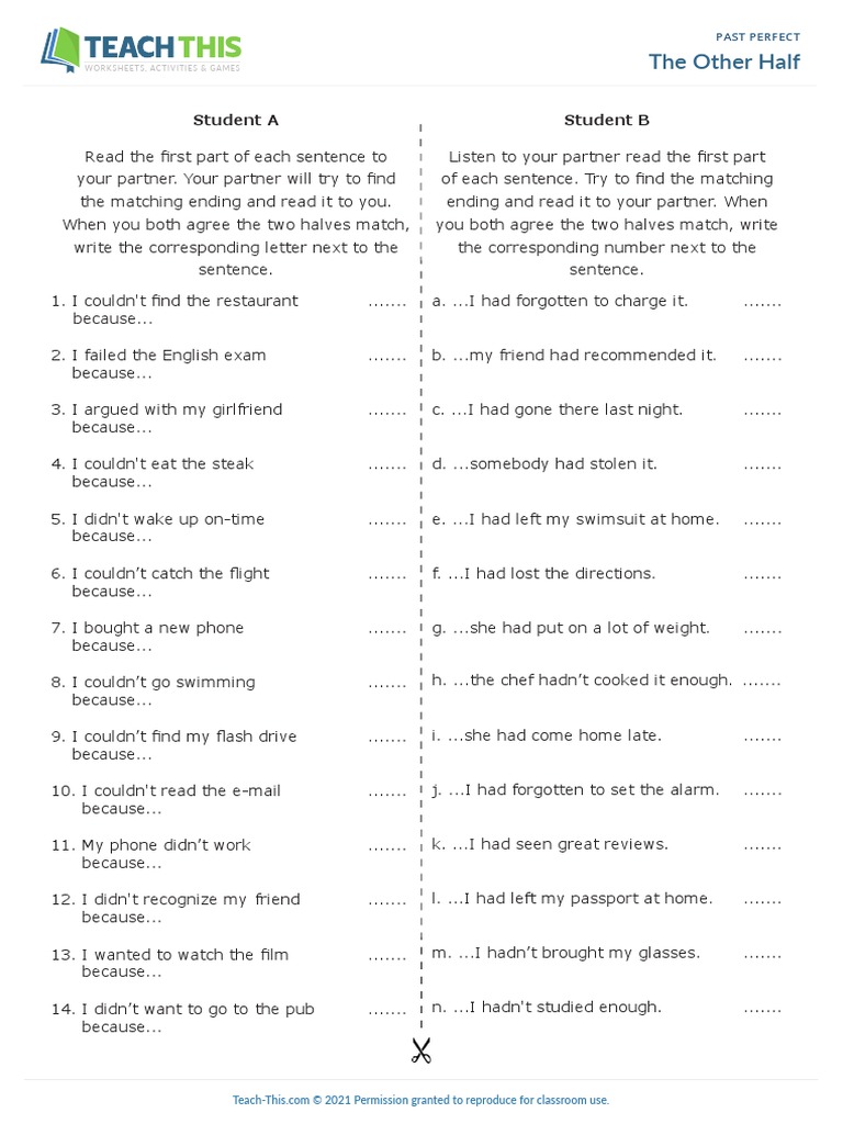 Associate The Sentences PDF | PDF