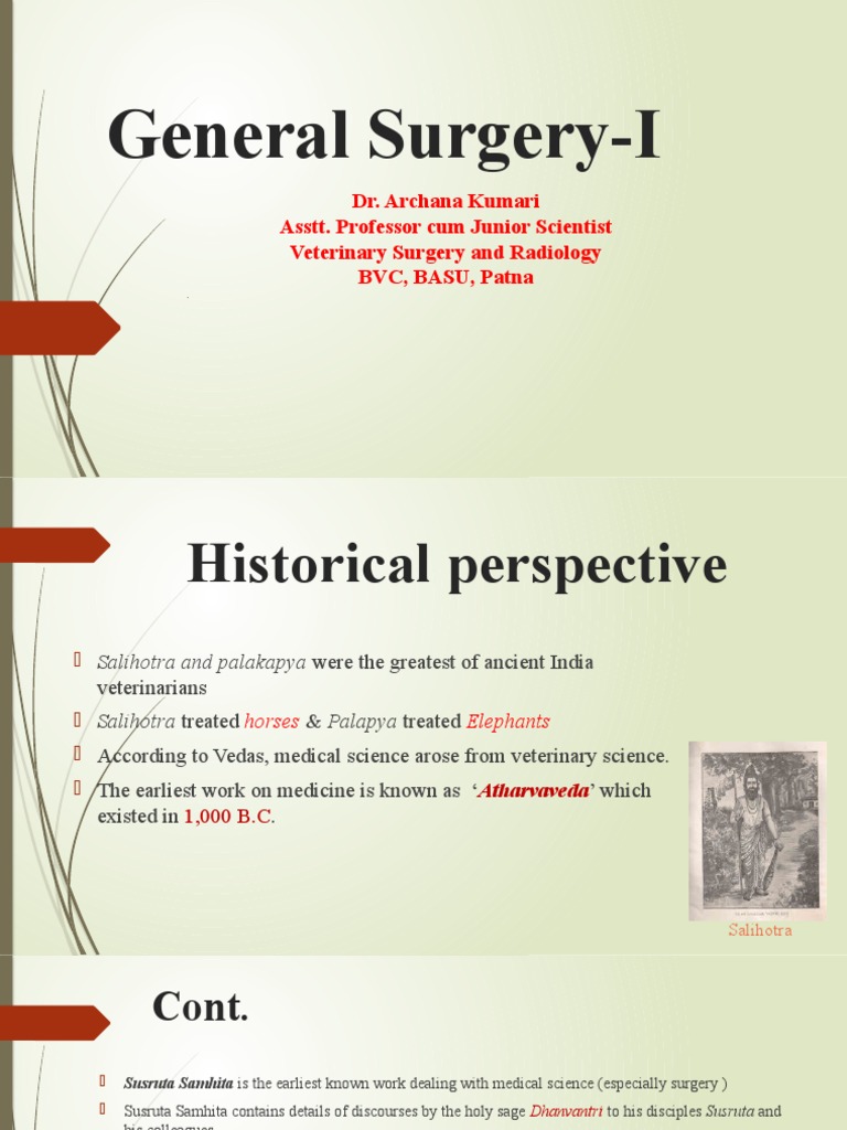 General Surgery Lecture - 1 | PDF | Surgery | Plastic Surgery