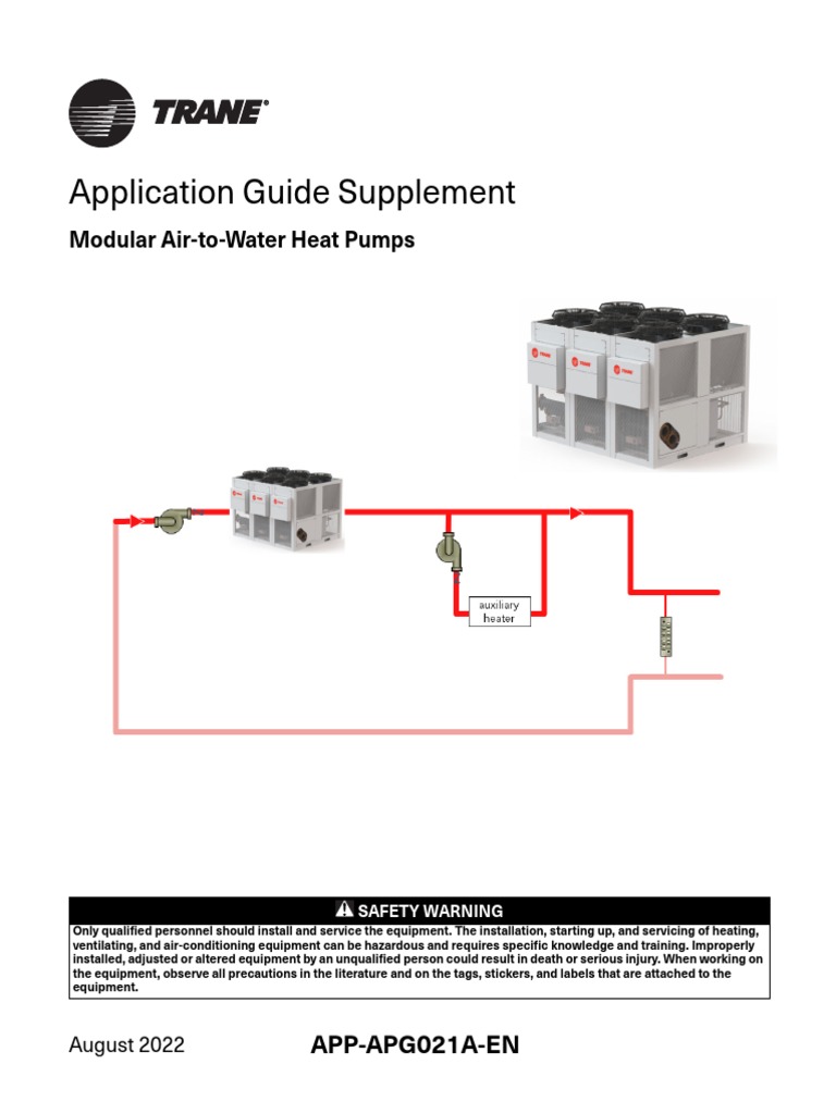 Trane Air-To-Water HP Application Guide | PDF | Heat Pump | Air Conditioning