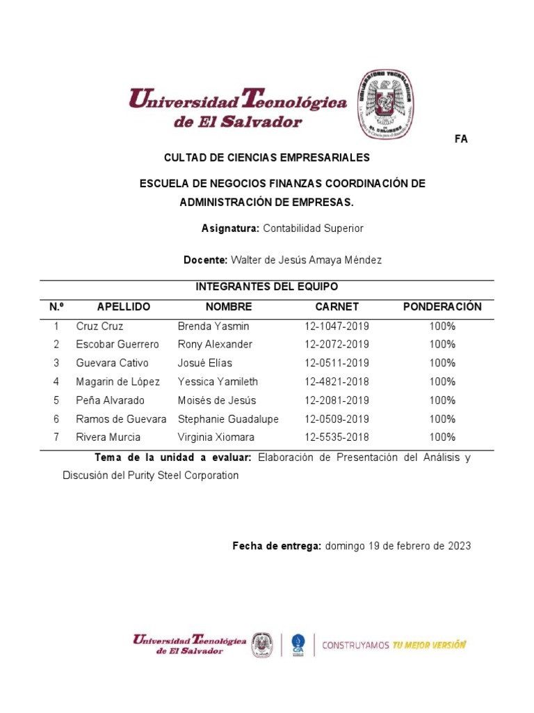 Harwar Conta Superior | PDF | Inventario | Inversiones