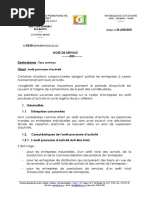 Déclaration fiscale d'existence PME | PDF | Impôts | Impôt sur le revenu