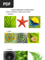 Mathematics Helps Organize Patterns and Regularities in The World | PDF ...