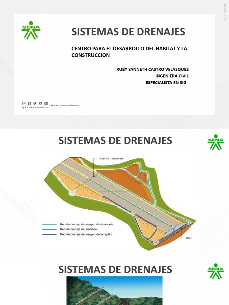 Drenajes y Filtros | PDF | Alcantarillado | Drenaje