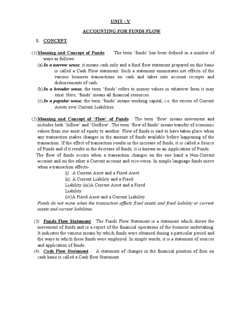 Funds Flow Theory | Descargar gratis PDF | Working Capital | Cash Flow ... Funds Flow Theory | Descargar gratis PDF | Working Capital | Cash Flow ...