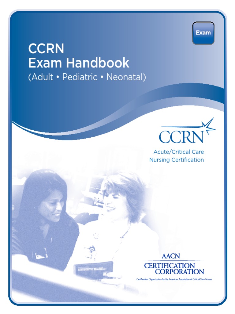 CCRN Exam Handbook | PDF | Nursing | Intensive Care Medicine