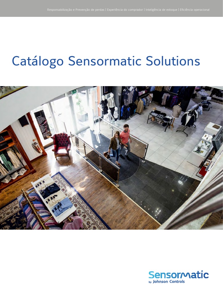 Web Sensormatic Solutions 2022 Catalog BR PDF | PDF | Identificação de ...