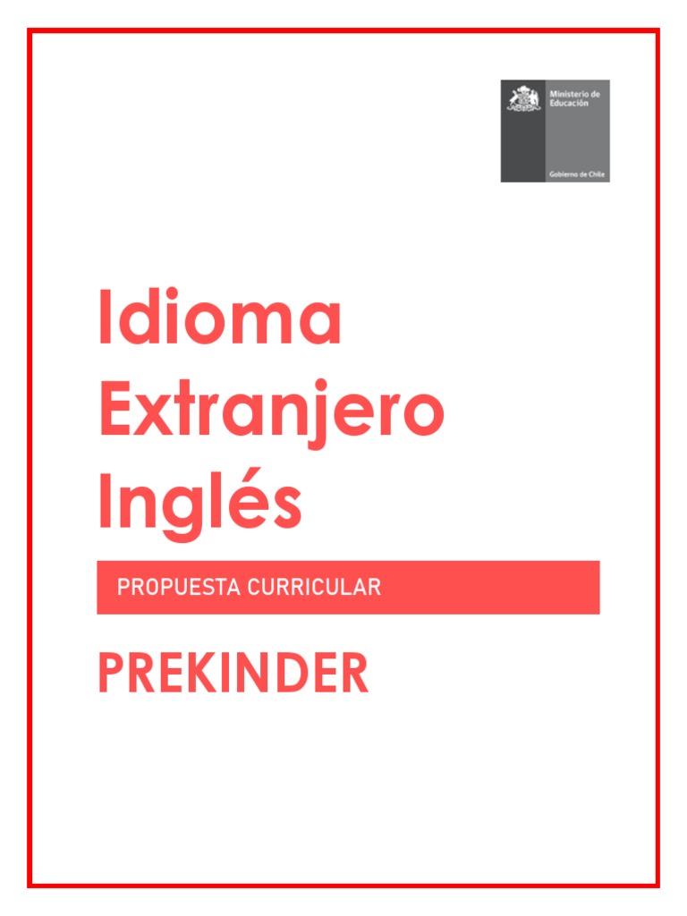 Planes y Programas Prekinder PDF | PDF | Educación de la primera ...