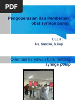 Rumus Pemberian Obat Farmabes Dengan Syring Pump | PDF