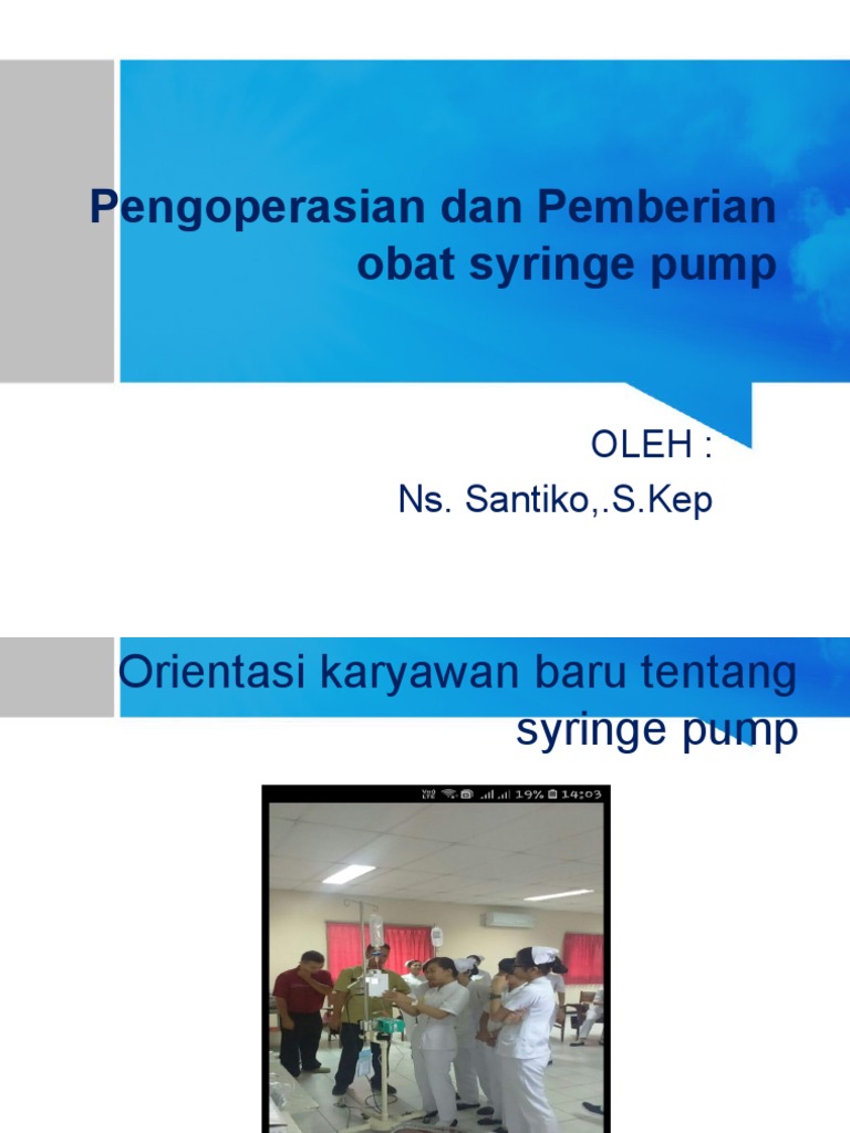 Syringe Pump Tiko | PDF