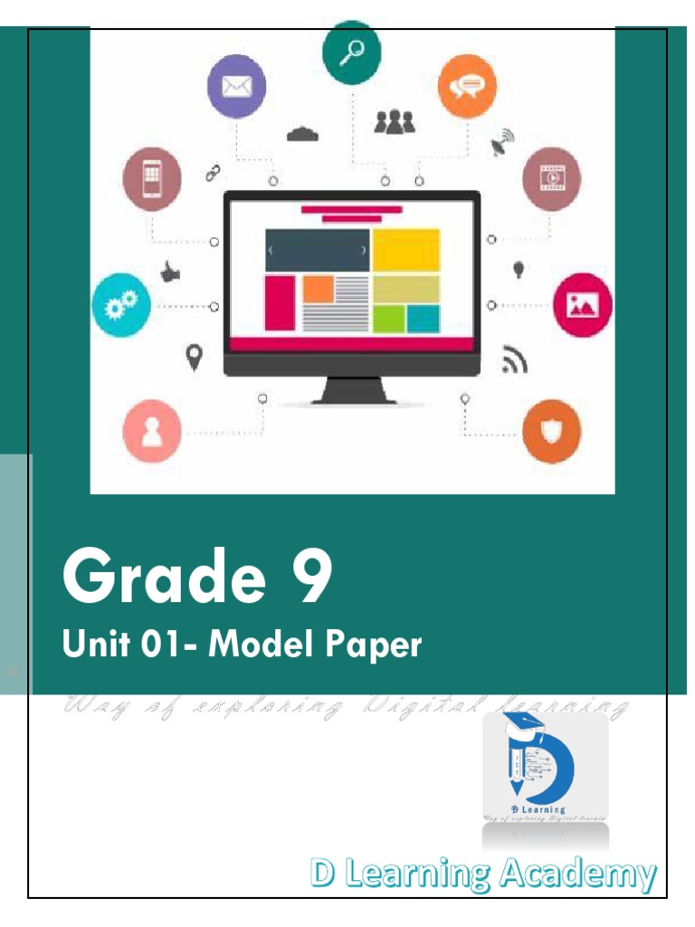 Unit 1 - Model Paper - Deshani Jayasuriya - D Learning Academy | PDF | Central Processing Unit ...