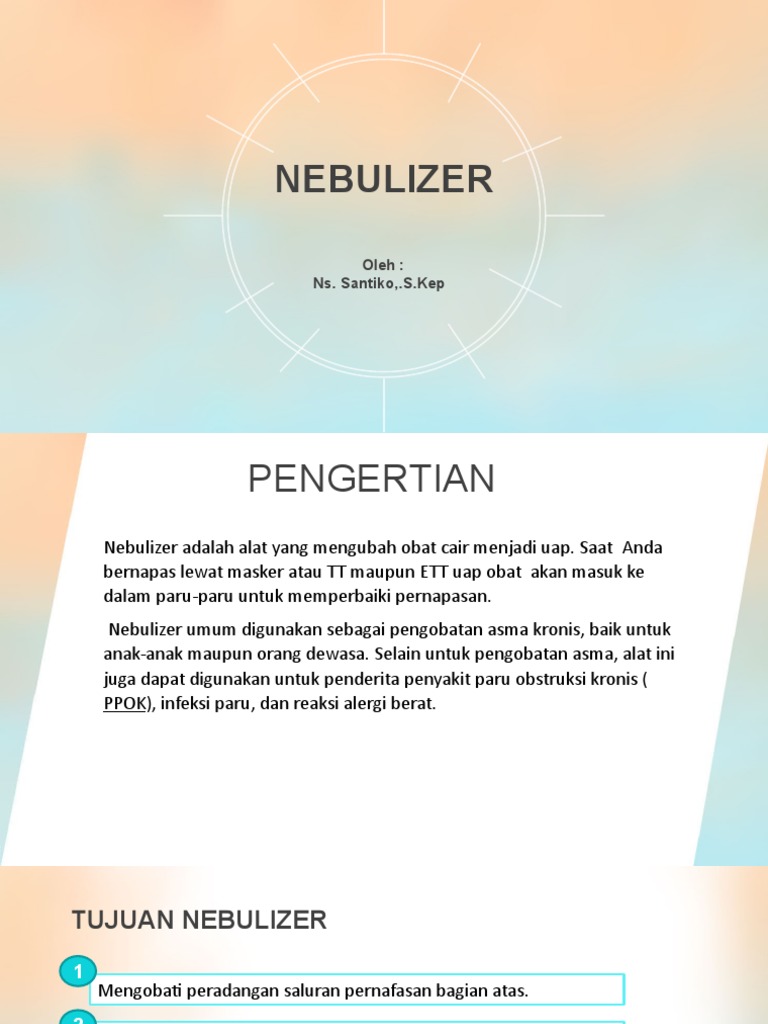 Nebulizer Tiko | PDF | Kesehatan Holistik