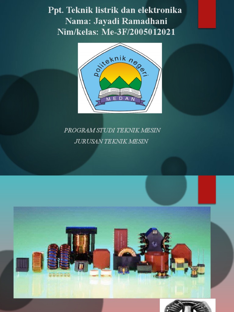 Ppt. Induktor. Jayadi. Me-3f | PDF