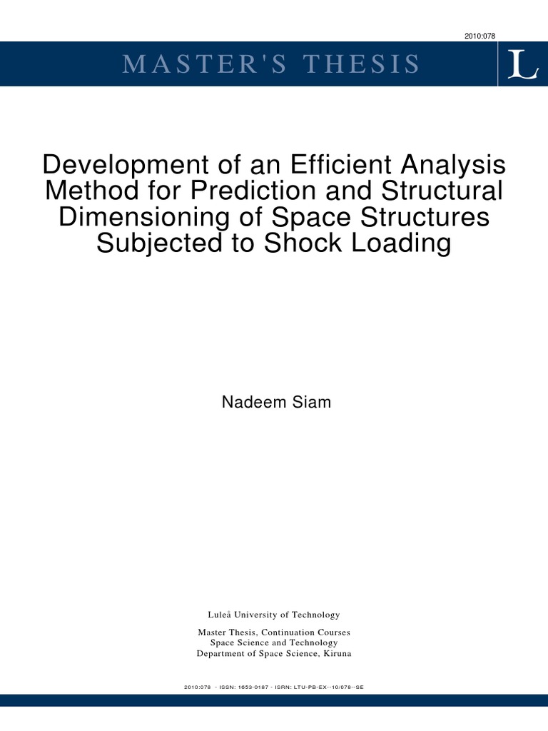 Development of An Efficient Analysis Method For Prediction and ...