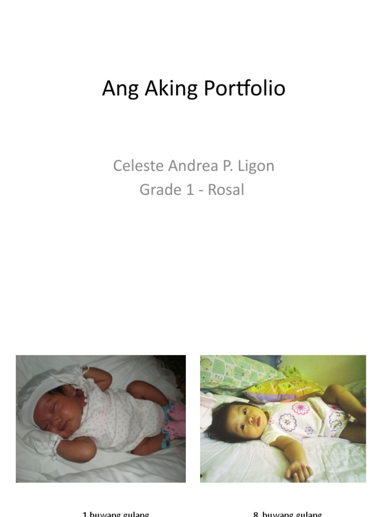 Ang Aking Portfolio | PDF