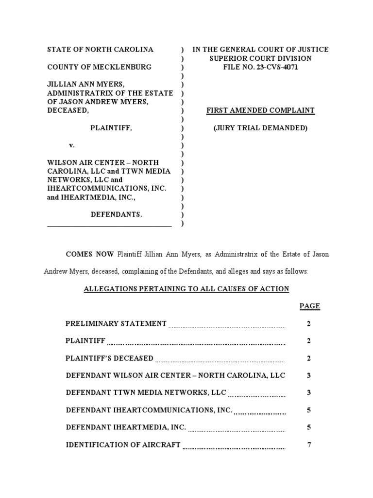 Jillian Myers' Lawsuit in Wake of Husband Jason Myers' Death in ...