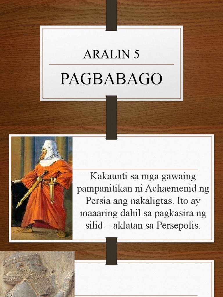 Aralin 5 at Aralin 6 | PDF