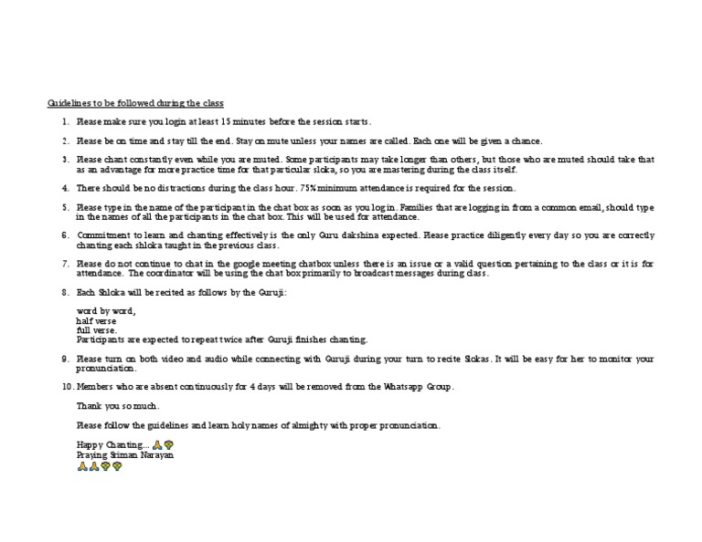 Visvas Guidelines | PDF