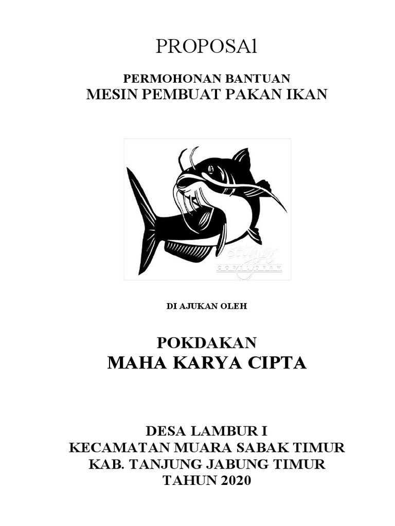 Proposal Pembuatan Pakan | PDF