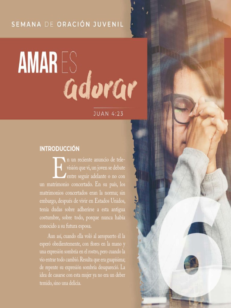 Tema 6 - Amar Es Adorar | PDF | La resurrección de Jesús | Jesús
