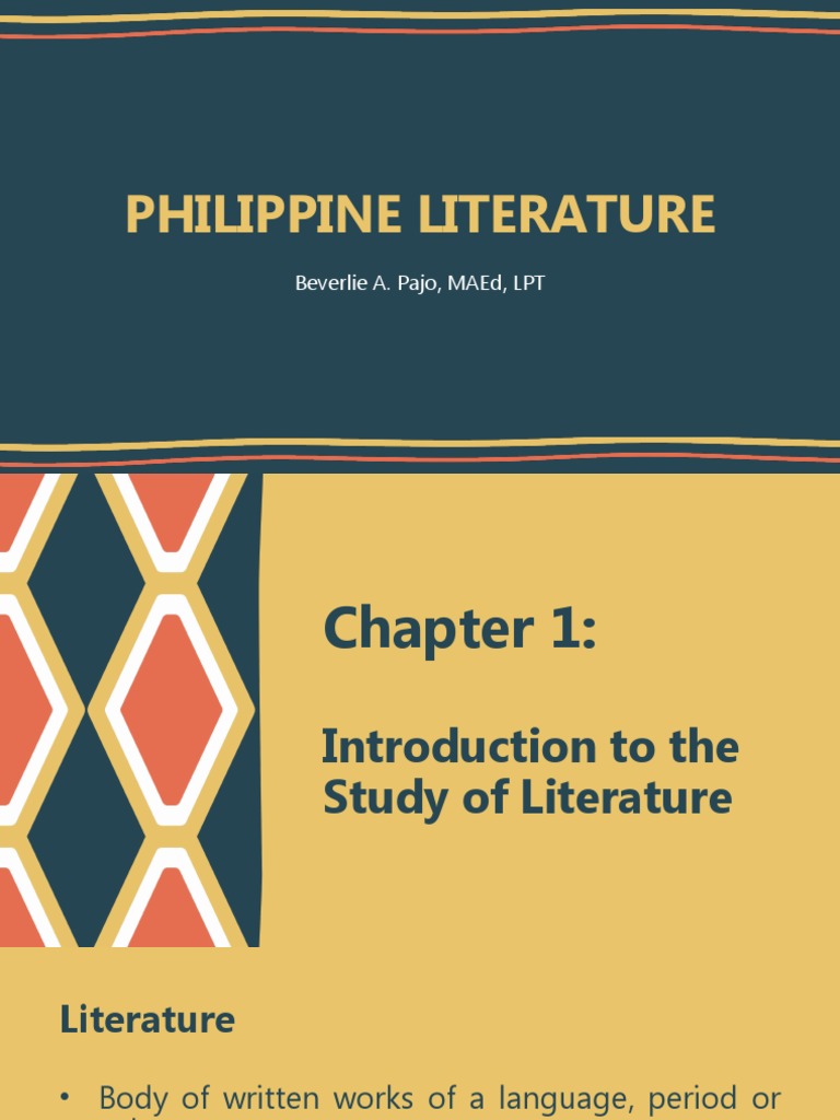 Philippine Literature | PDF | Poetry | Narrative