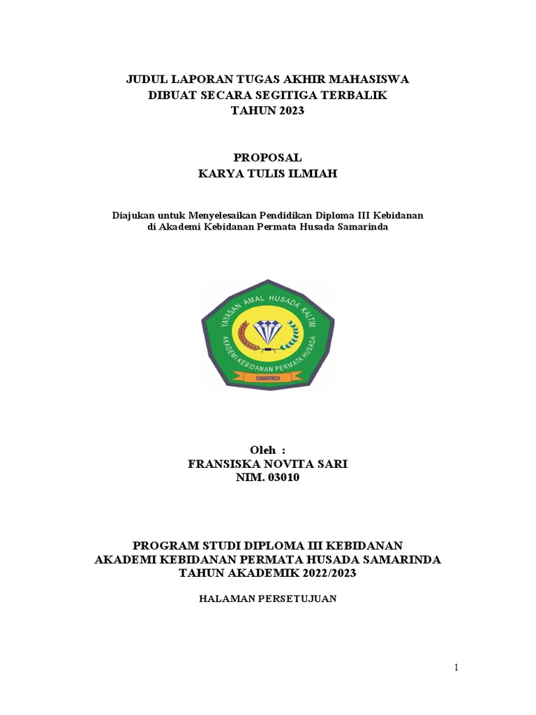 Template KTI Bim Yulaeka | PDF