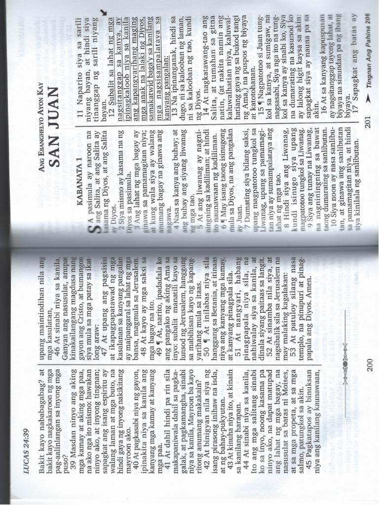 Ang Bagong Testamento Juan | PDF