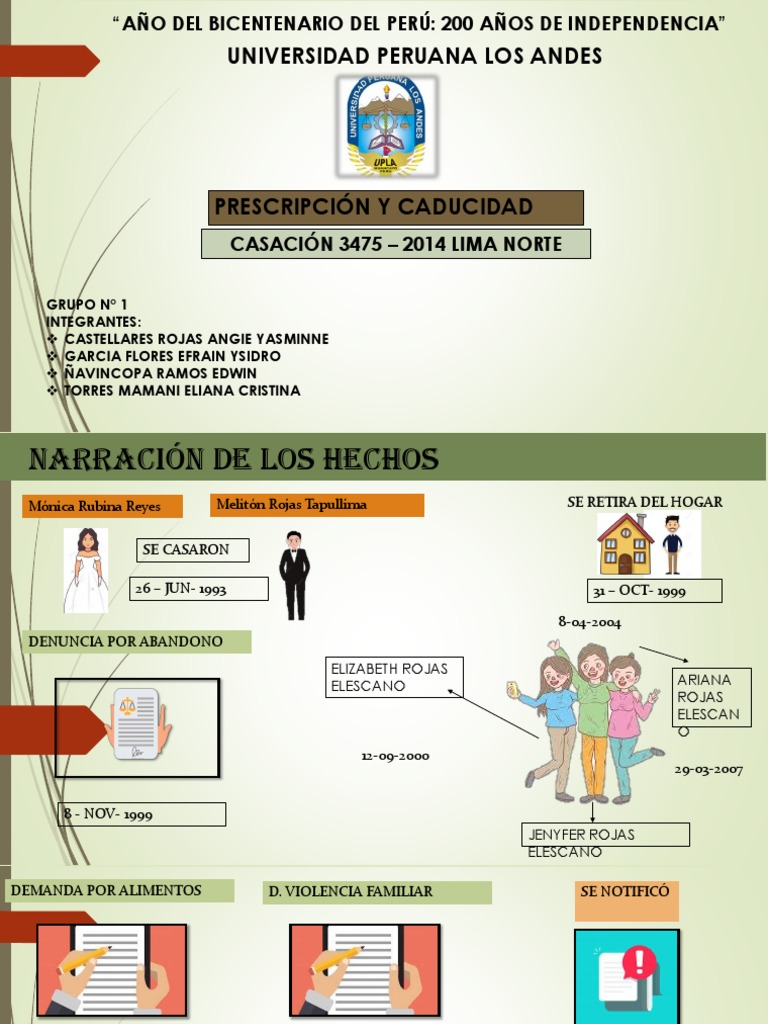 Presc, y Caducidad | PDF | Ley procesal | Instituciones sociales