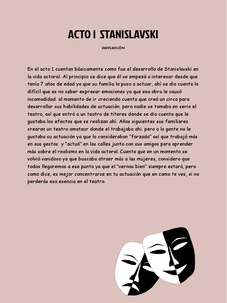 Acto 1 | PDF