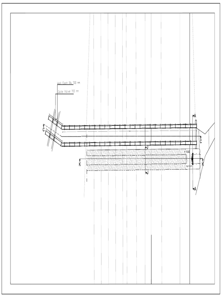 Drawing Penstock PDF | PDF