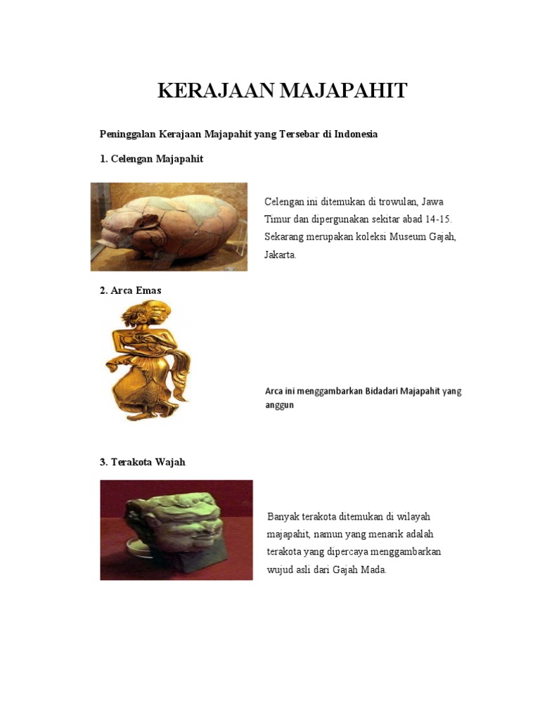 Makalah Sejarah Kerajaan Majapahit | PDF | Agama & Spiritualitas