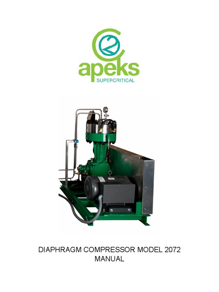 Ppi 2072 Diaphragm Compressor Manual Pdf