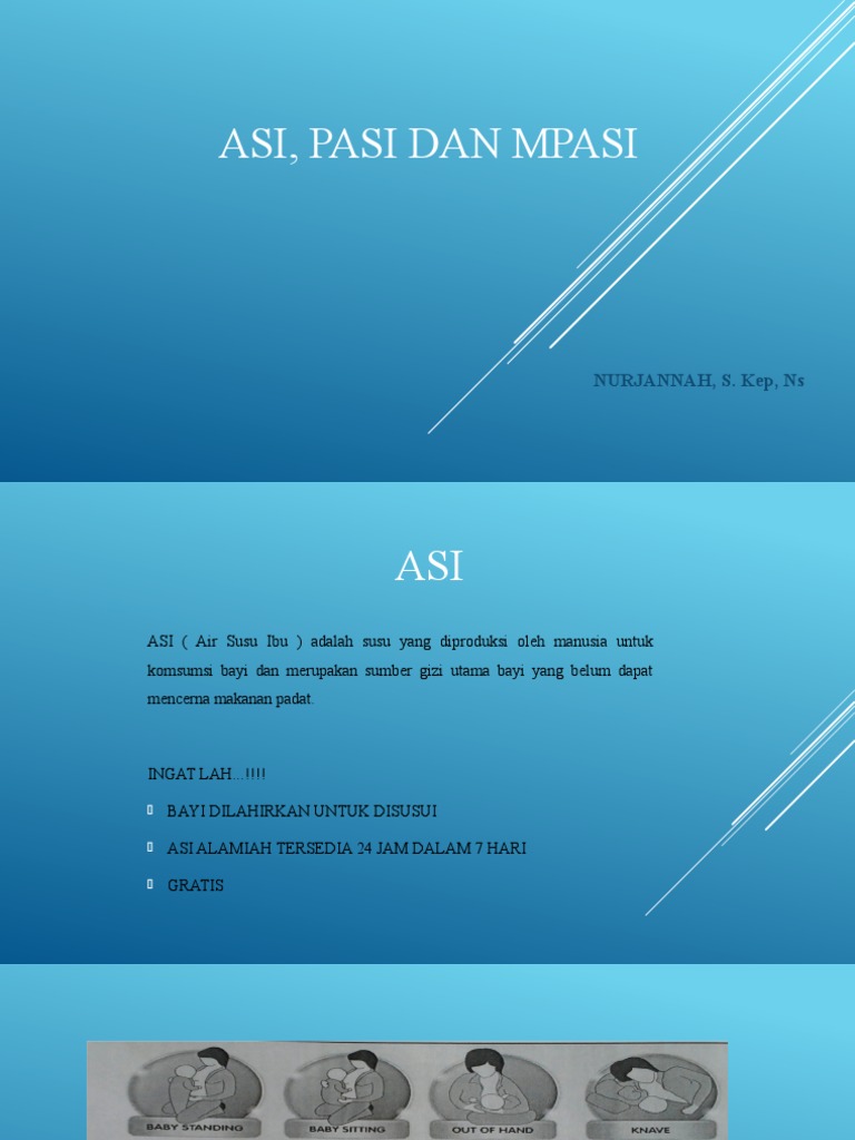 Asi, Pasi Dan Mpasi | PDF