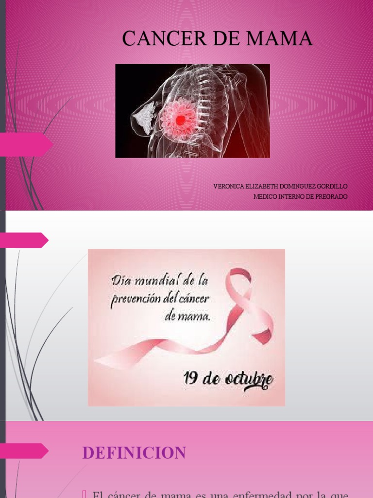 Cancer de Mama | PDF | Cáncer de mama | Cáncer