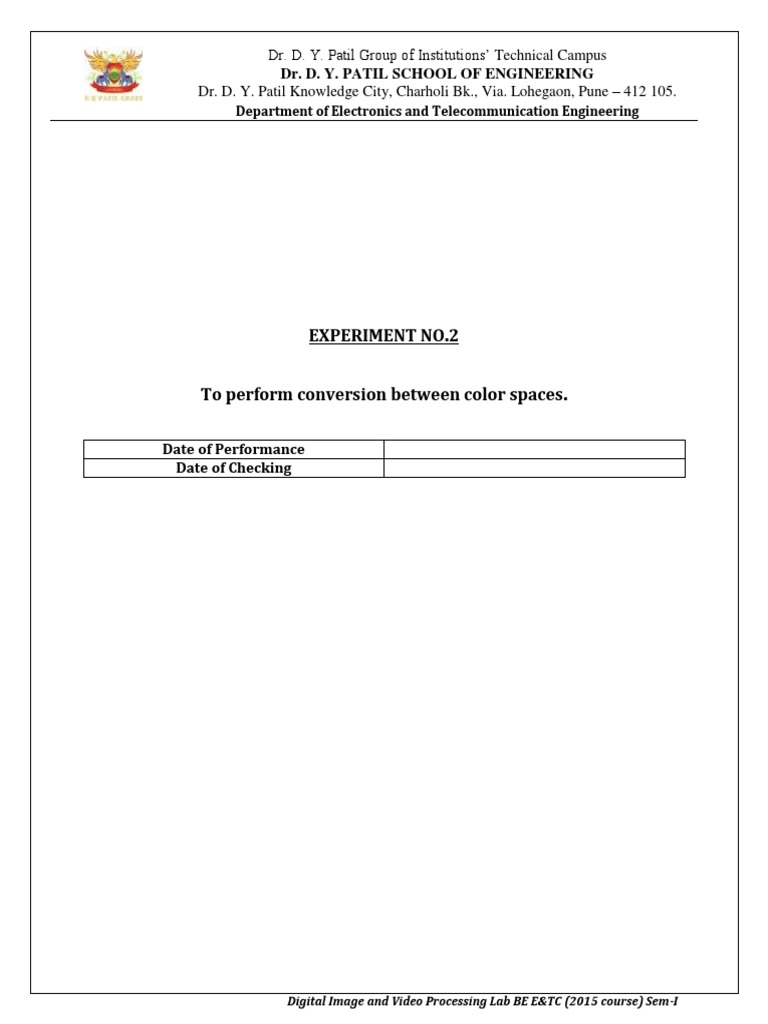 RGB to HSV Color Space Conversion | PDF | Rgb Color Model | Color