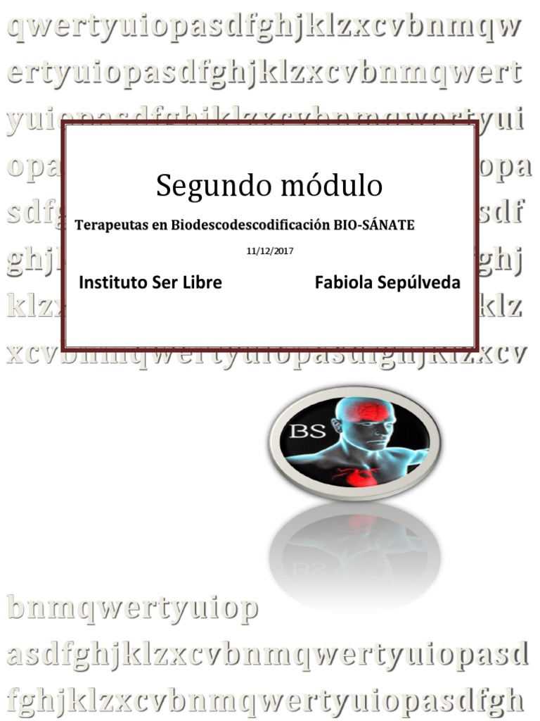 Segundo Módulo Bio-Sánate | PDF | Las emociones | Infección del tracto urinario