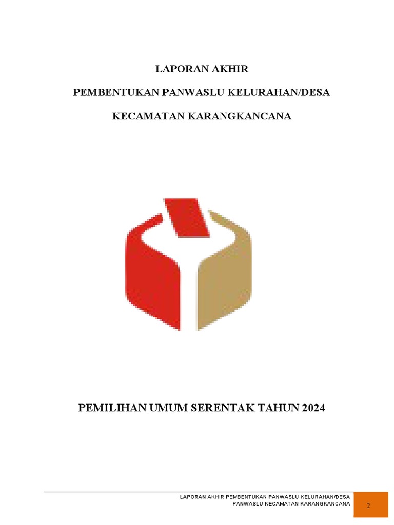 LAPORAN AKHIR PEMBENTUKAN PKD.docx | PDF