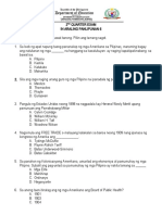 Grade 6 2nd Periodical Test With TOS & Answer Keys AP | PDF