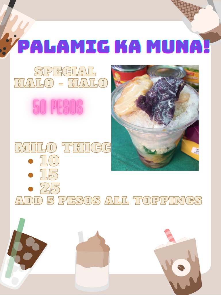 Special Halo Halo | PDF