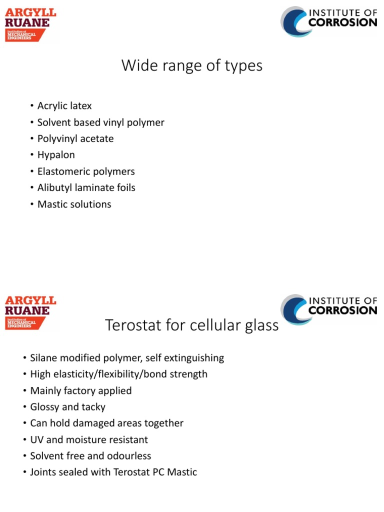 Alibutyl and Fibaclad Applications Guide | PDF | Steel | Corrosion