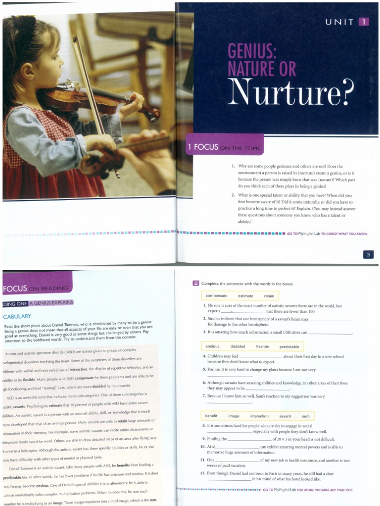 NorthStar Reading and Writing 4 Unit 1 PDF | PDF