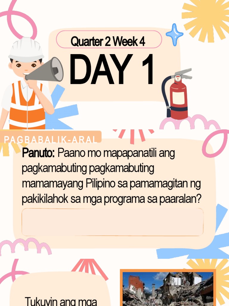 G5Q3 Week 4 Esp | PDF