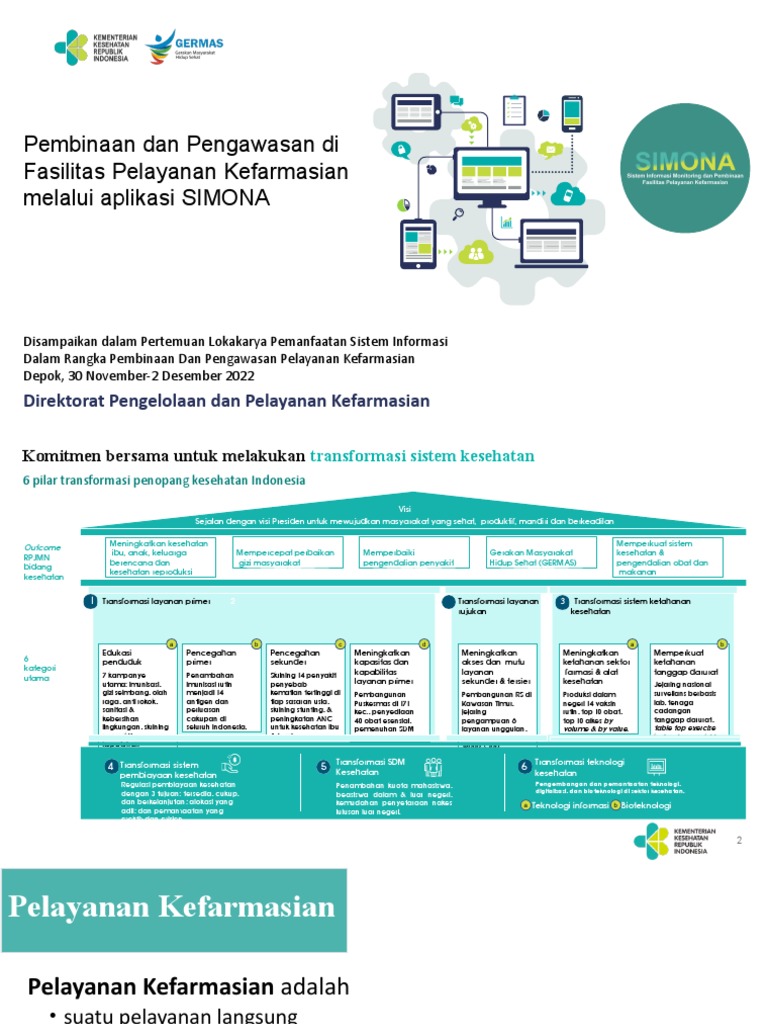 Pemanfaatan Sistem Aplikasi SIMONA RIAU 2023 | PDF