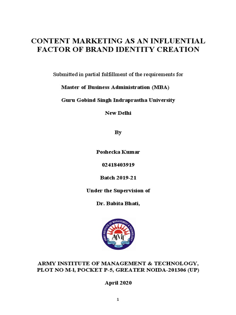 Project Dissertation Siddharth Giri | PDF