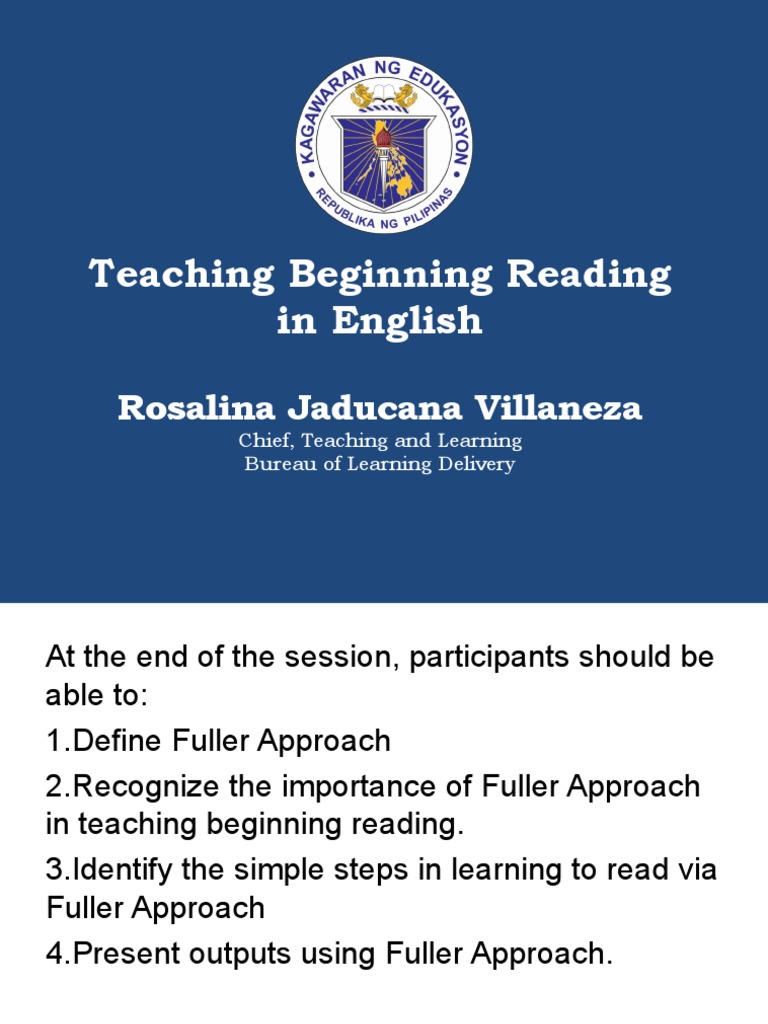 The Fuller Approach | PDF | Syllable | Cognitive Science